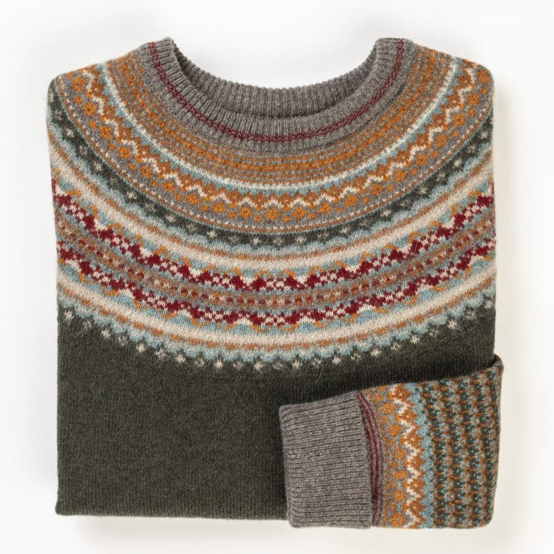 Eribé - Damen Woll Pullover Fair Isle 'Alpine' / miniManu – miniManu ...